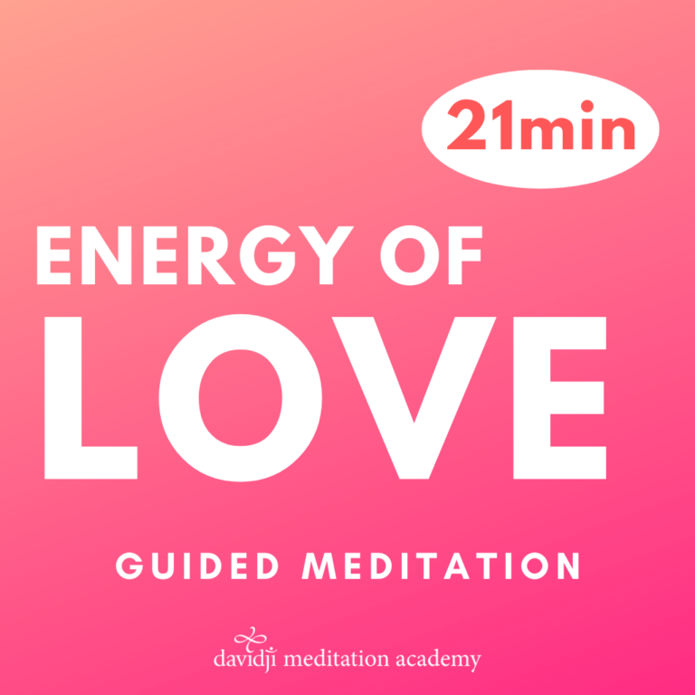 Healing Energy of Love Guided Meditation - davidji Meditation Academy