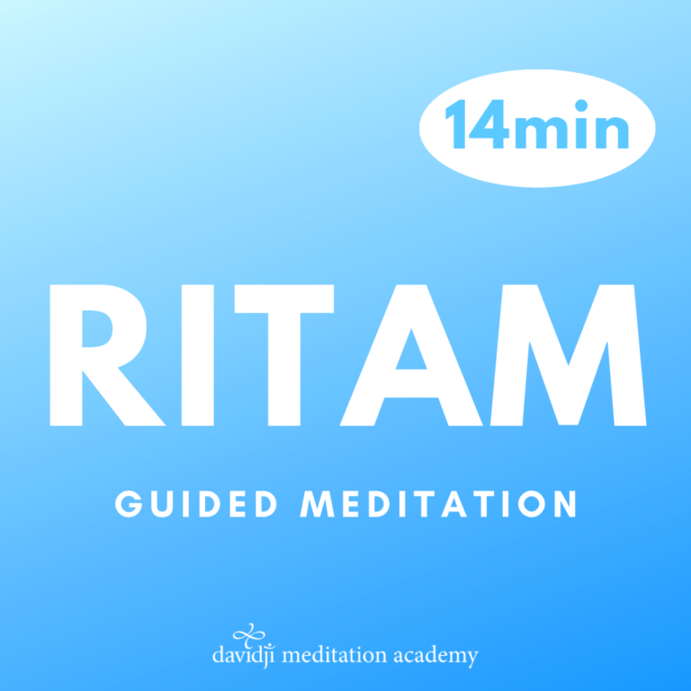 Ritam Guided Meditation - davidji Meditation Academy