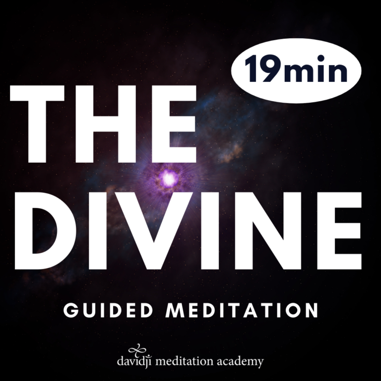 Awakening the Divine Guided Meditation - davidji Meditation Academy